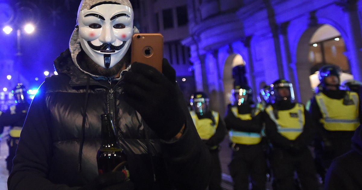Million Mask March: Thousands Of Masked Anarchist Protesters March ...