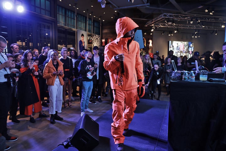 Parker Day and Rap Artist Hodgy go Superdry during World Series (photos ...
