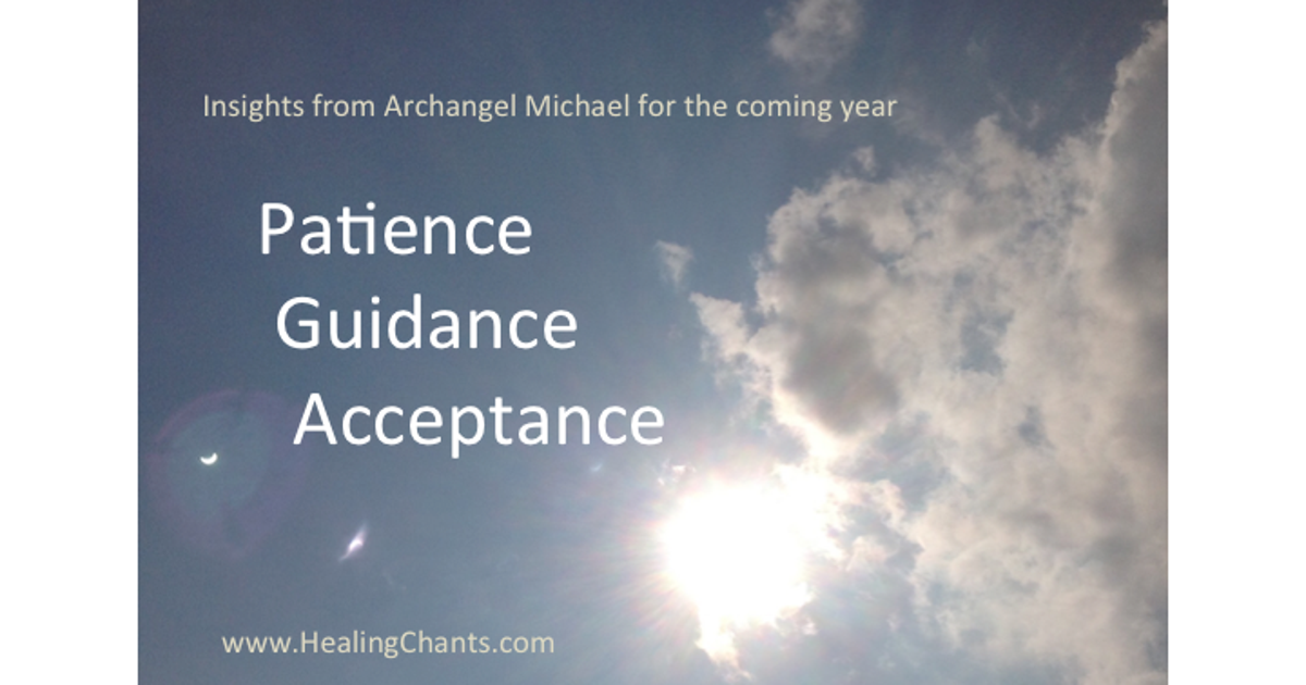 Patience, Guidance and Acceptance; the qualities you will most value in ...