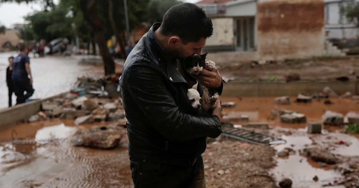 Photos Show 'Biblical' Flooding In Greece Following Severe Storm ...