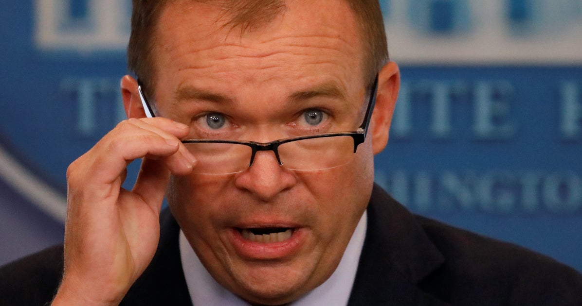 Trump Names Budget Director Mulvaney Interim Head Of Consumer Agency ...