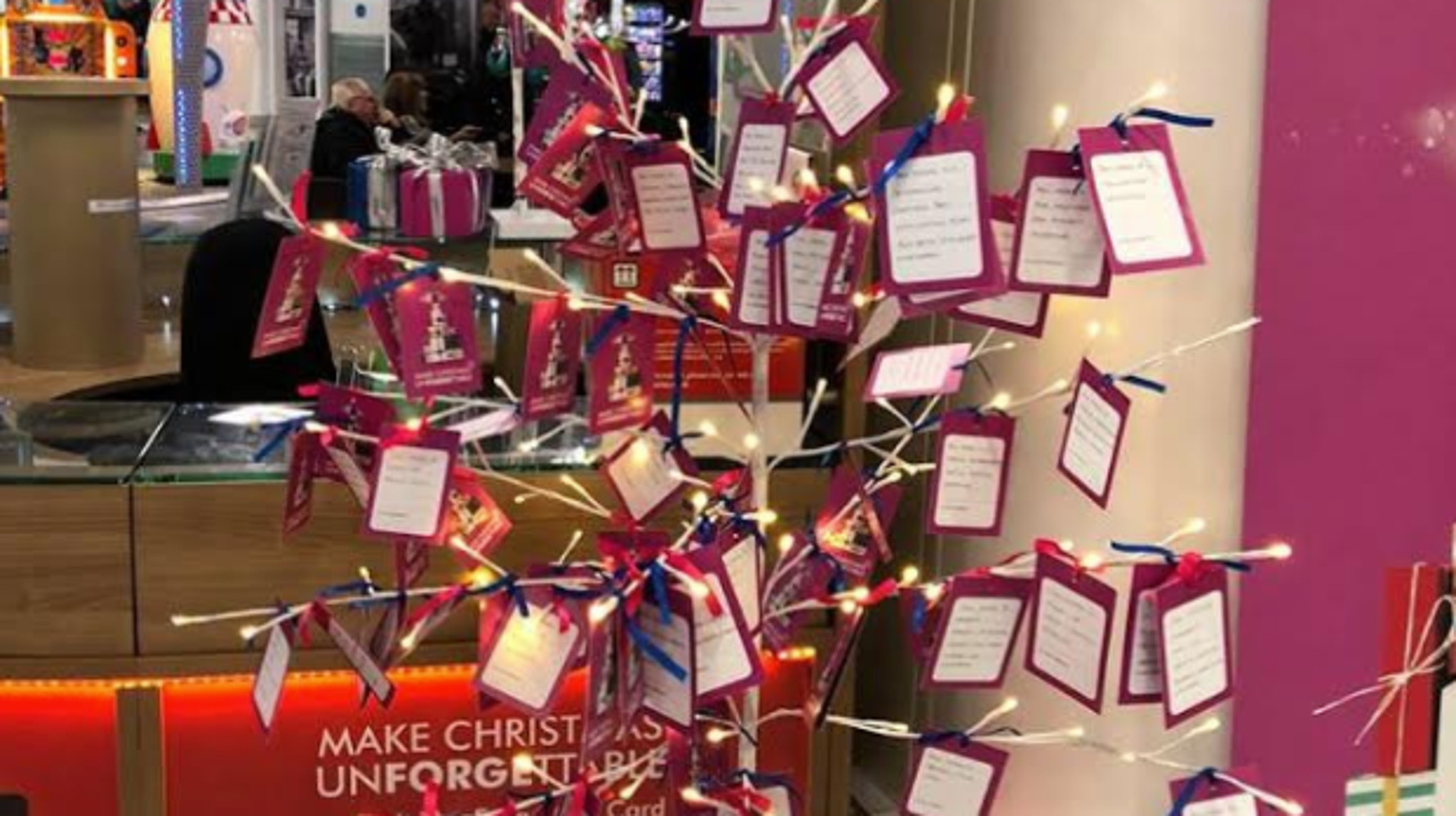 This 'Giving Tree' Is Decorated With Wish Lists From Kids Who Are Going ...