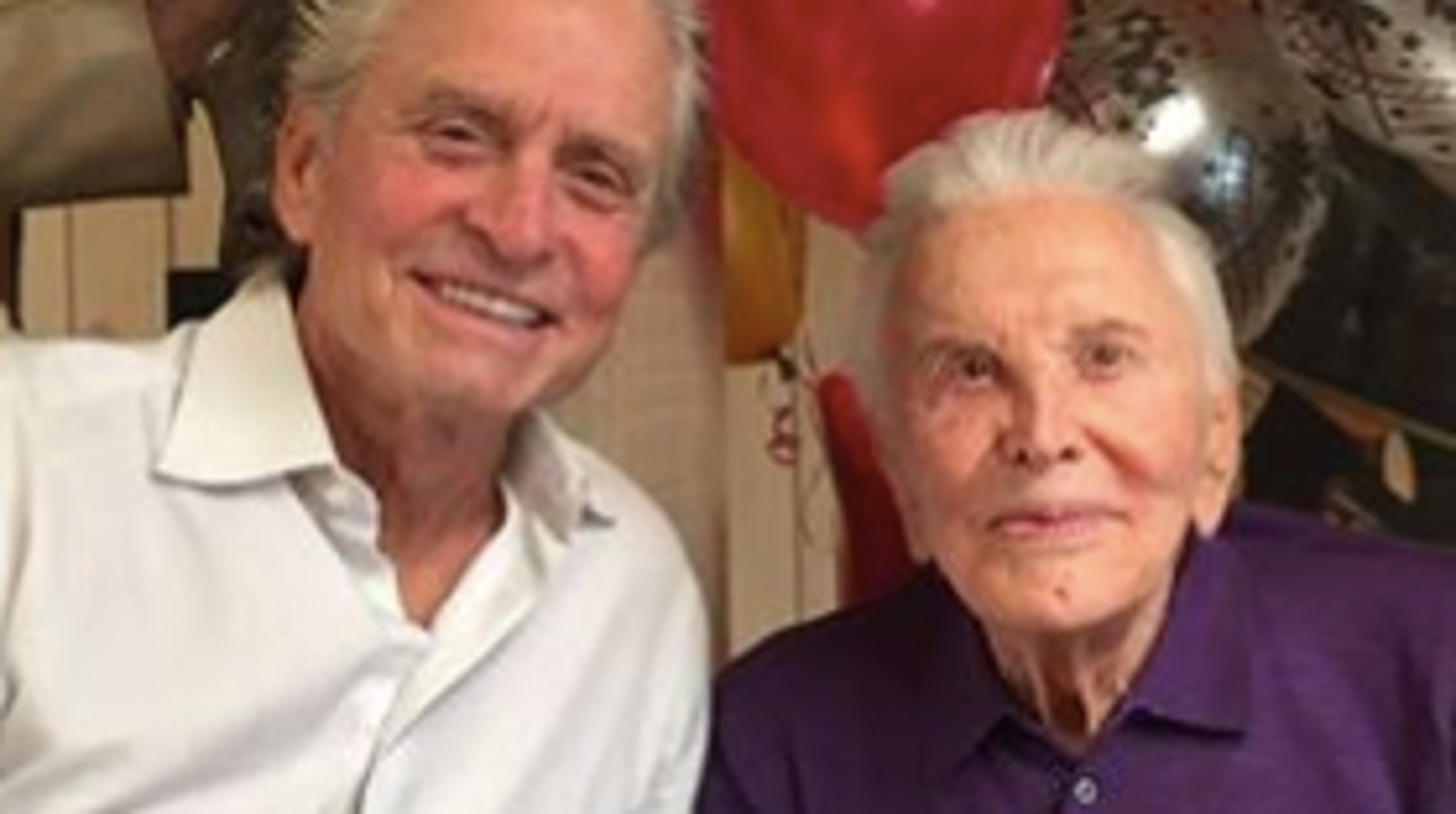 Kirk Douglas Rings In 101st Birthday With Son Michael And Famous Family | HuffPost