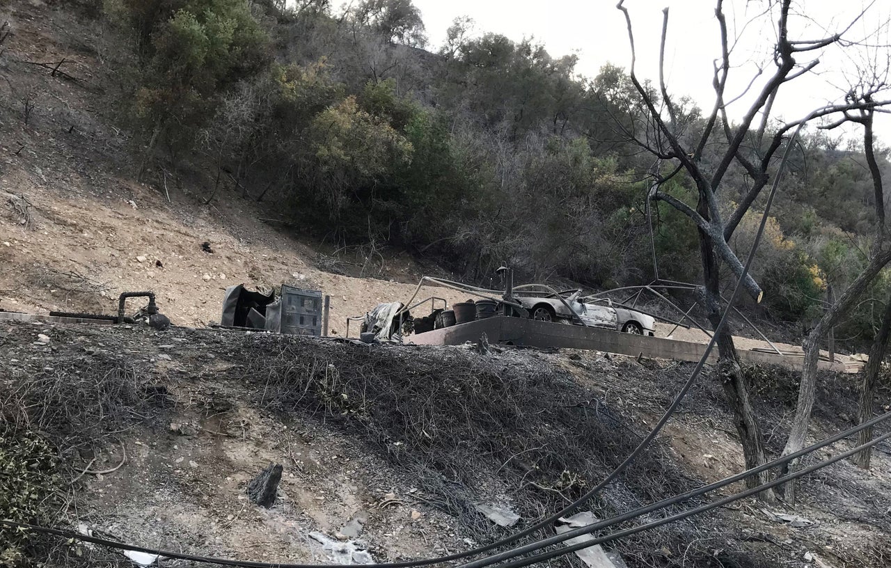 On The Road Of Destruction To The Thomas Fire | HuffPost Impact