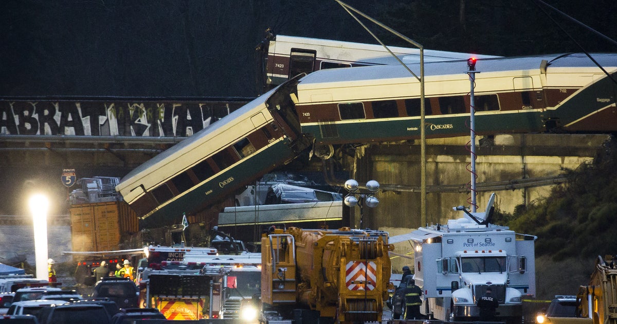Washington State Train Crash: Train Was Travelling At 80mph In 30mph ...