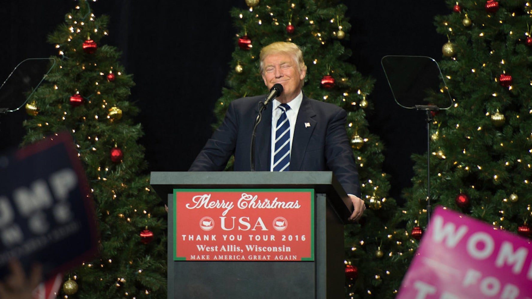 Trump Would Like To Remind You That He Has Officially Saved Christmas ...