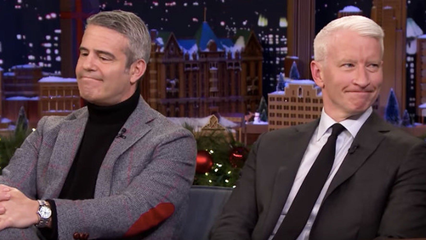 Anderson Cooper And Andy Cohen Met On A Set Up Gone Wrong Huffpost