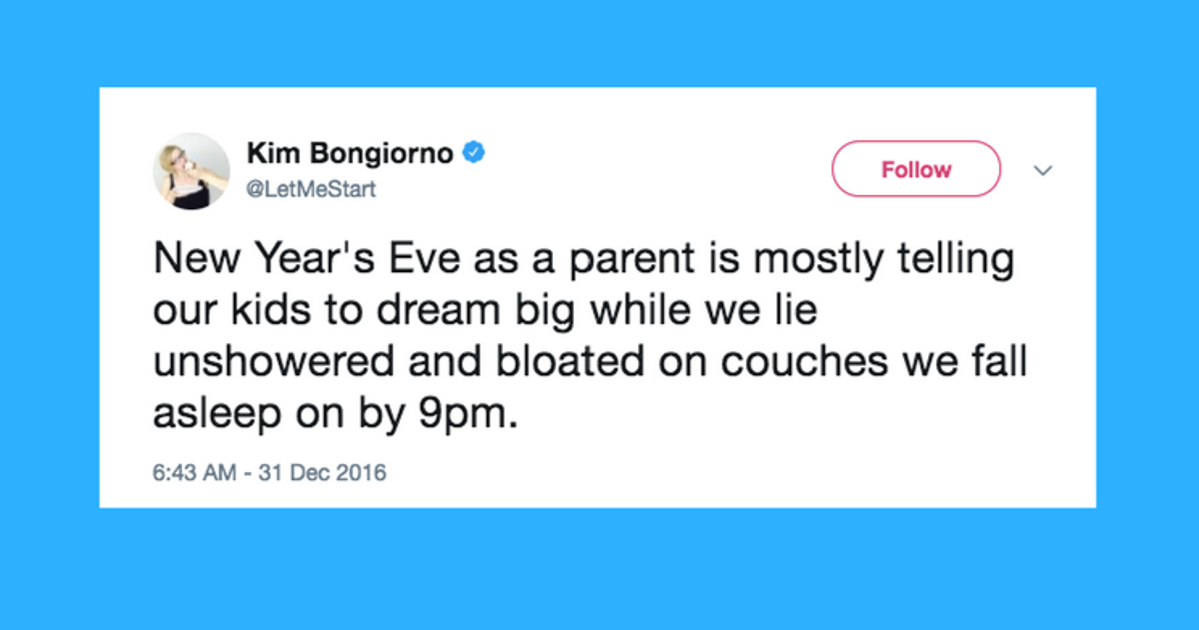 Tweets That Perfectly Sum Up New Year's Eve For Parents | HuffPost Life