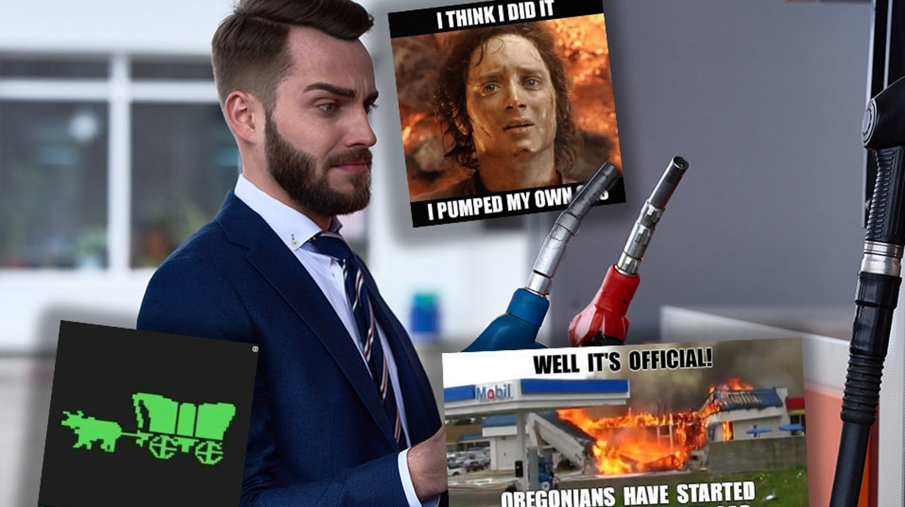 Memes Poke Fun At Oregonians Who Don't Want To Pump Their Own Gas ...