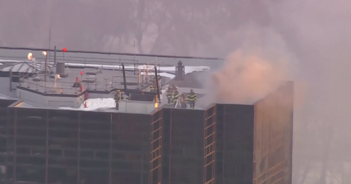 2 Injured In Fire At Trump Tower In New York | HuffPost Latest News