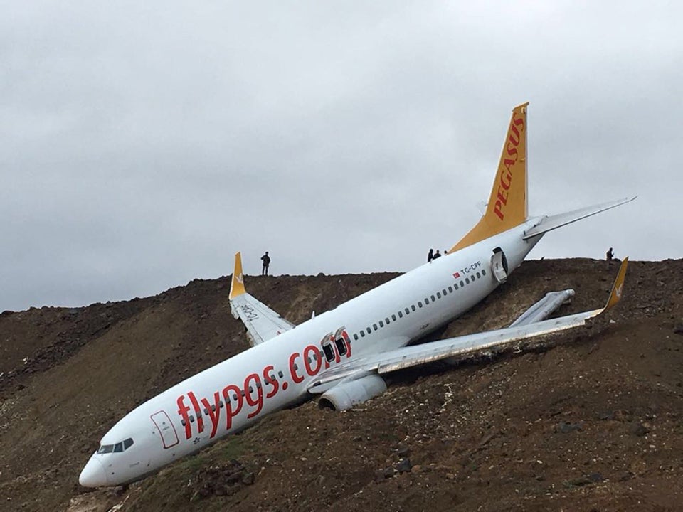 Trabzon Airport: Plane Skids Off Runway In Northern Turkey | HuffPost UK