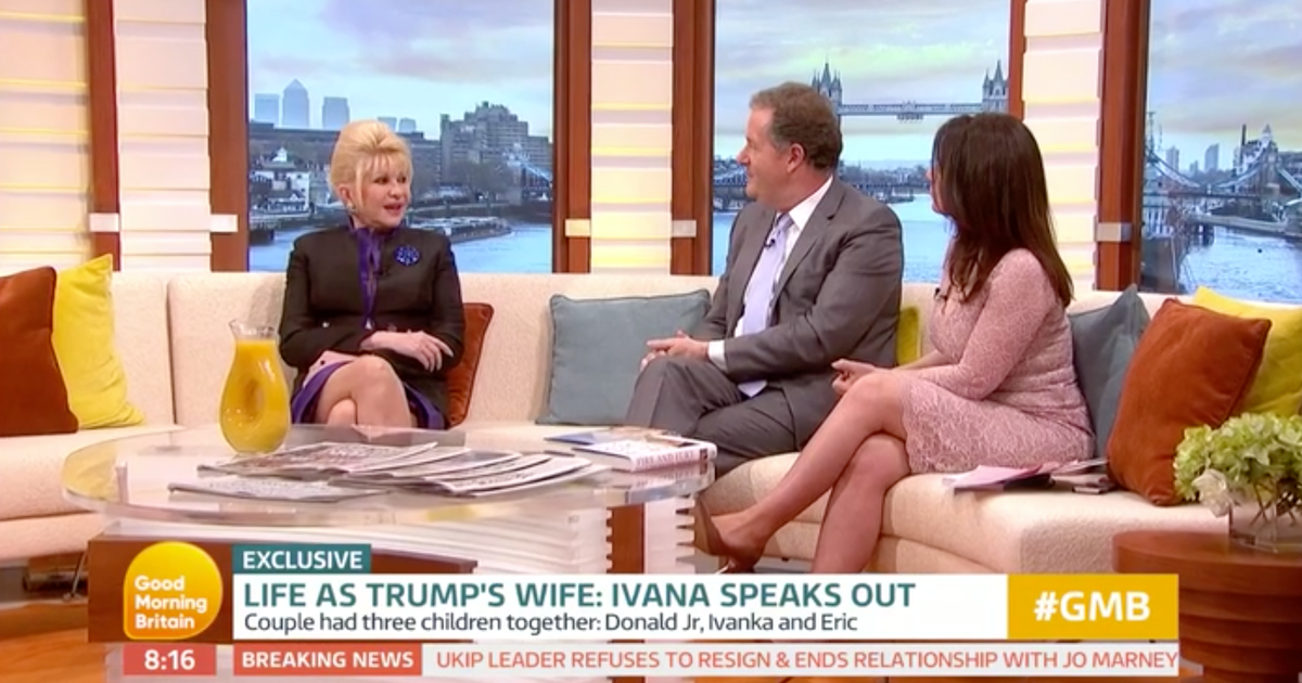 Ivana Trump Interview On Good Morning Britain Raises A Few Eyebrows ...