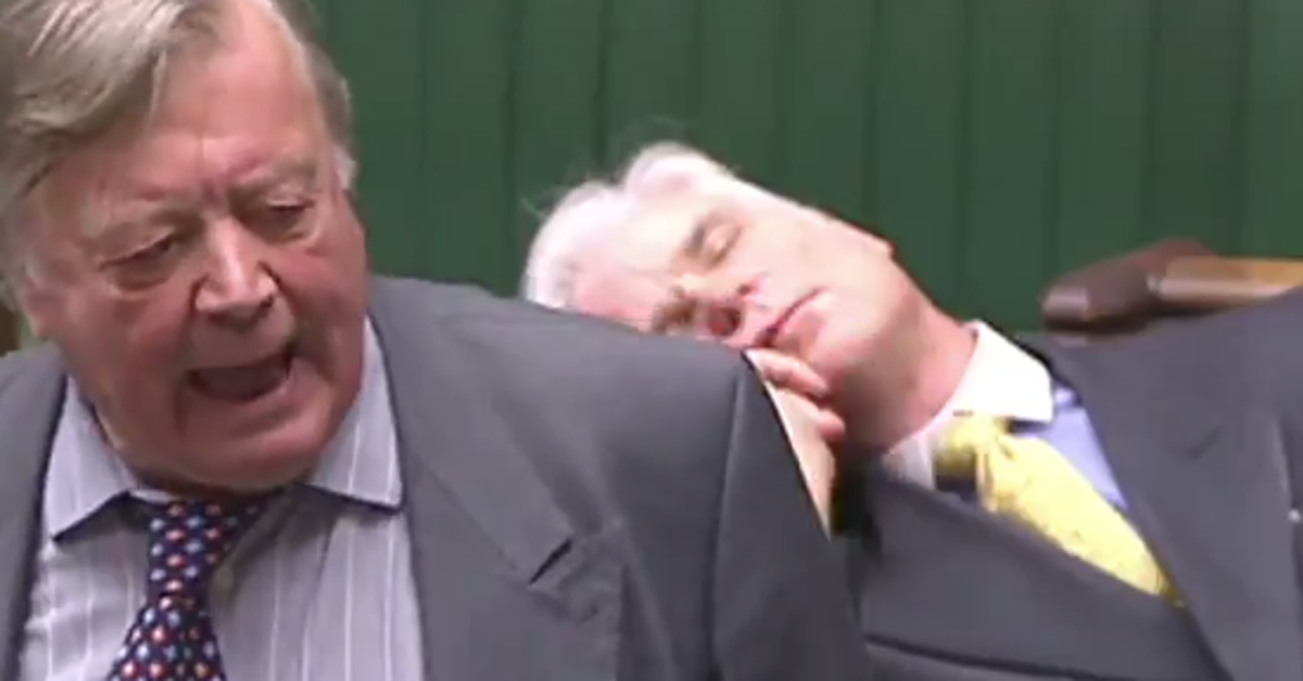 Watch As Tory MP Falls Asleep During Commons Debate On Brexit ...