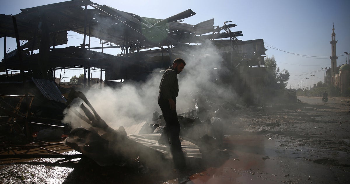 Rescuers In Rebel-Held Syrian Area Accuse Government Of Gas Attack ...