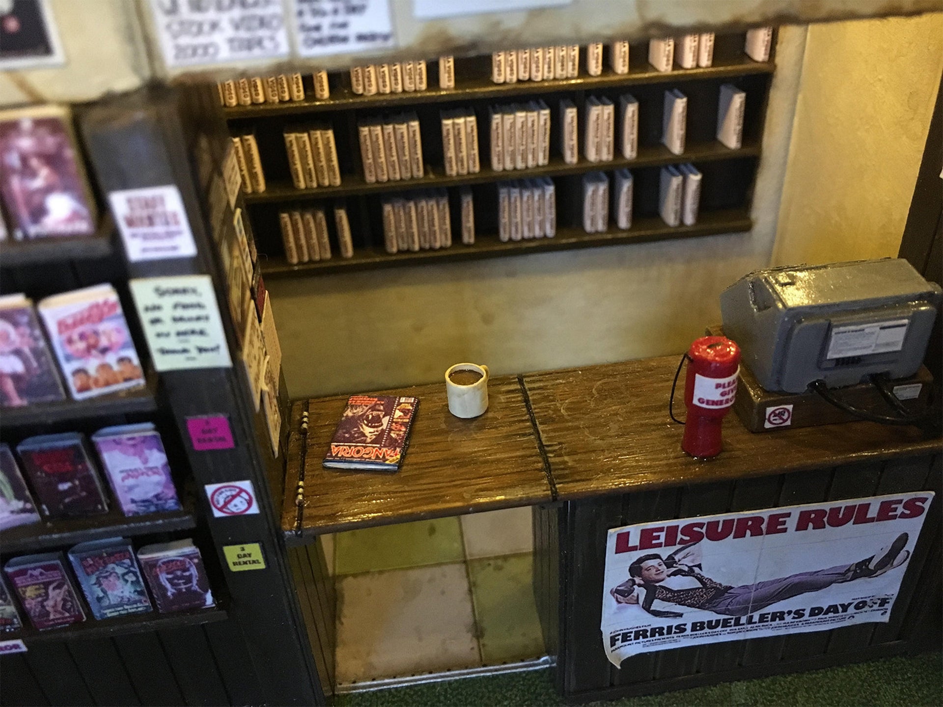 This Guy's Tiny Re-Creation Of A '90s Video Store Is A Nostalgic Rewind ...