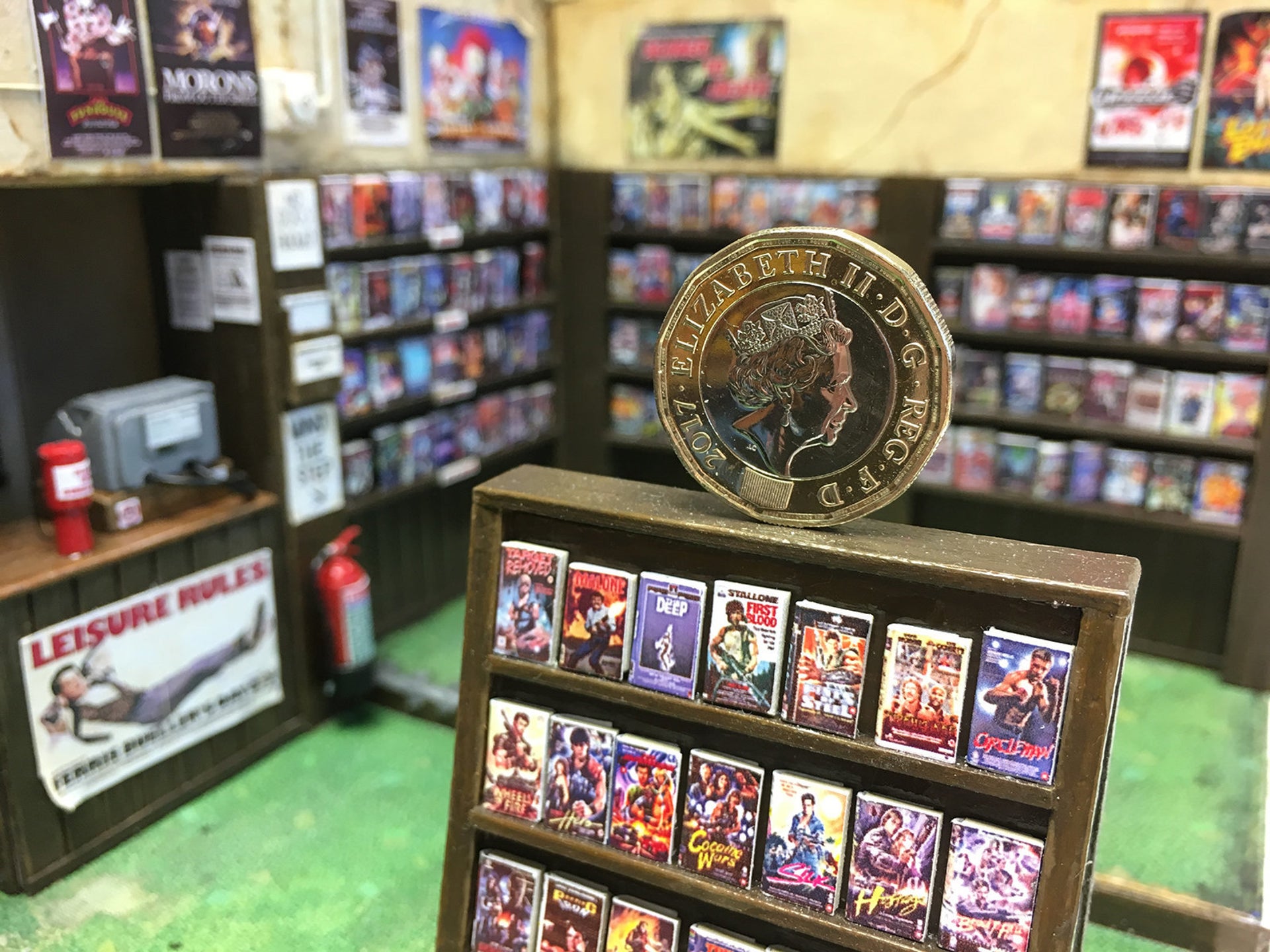 This Guy's Tiny Re-Creation Of A '90s Video Store Is A Nostalgic Rewind ...
