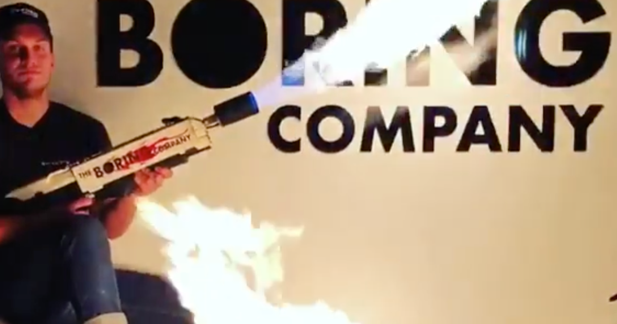 Elon Musk Says Hes Sold 10 000 Flamethrowers Through His Boring Co