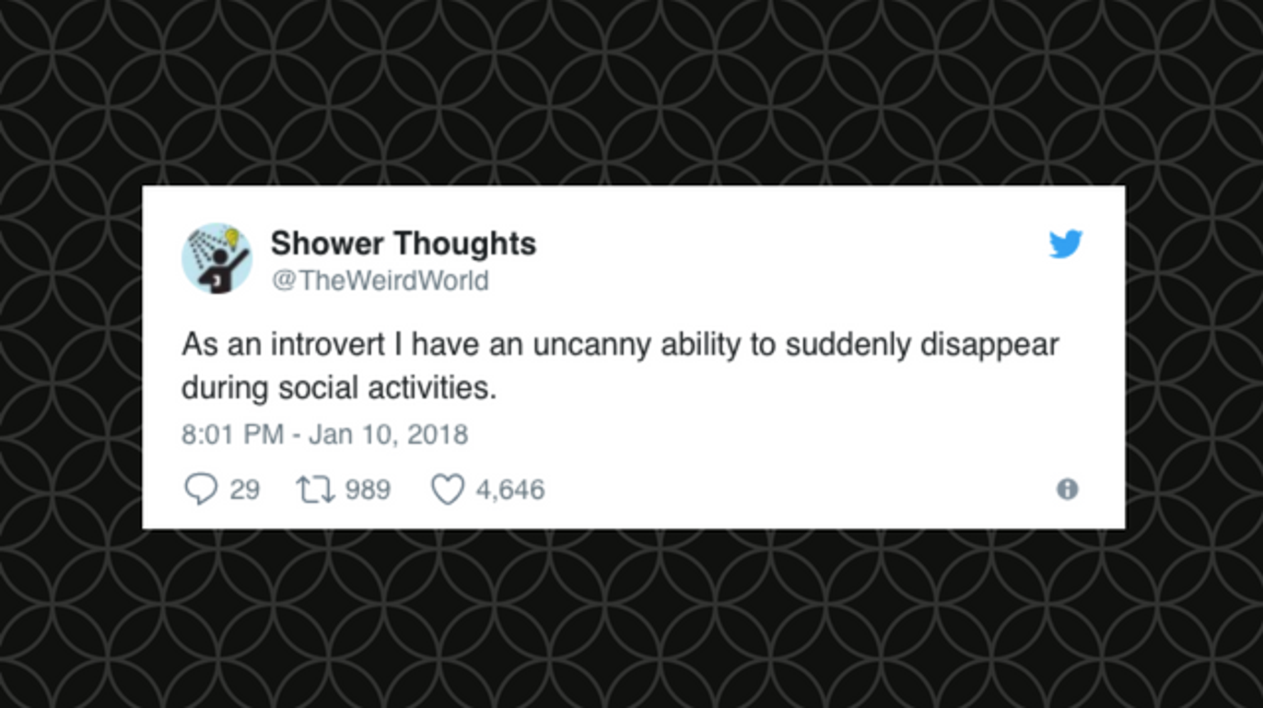 If These 16 Tweets Sound Familiar, You're Probably An Introvert ...