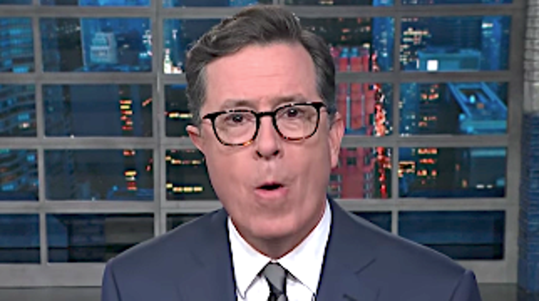 Stephen Colbert Suggests Why Donald Trump Is Skipping The Super Bowl ...
