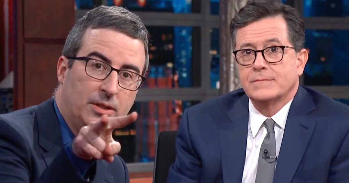 Colbert And Oliver Have A Message For Trump | HuffPost Videos