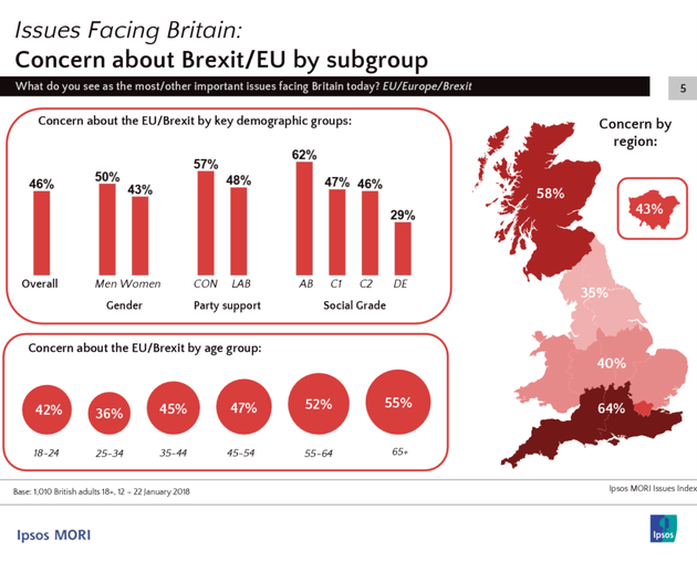 NHS And Brexit Top Britons' List Of Concerns | HuffPost UK
