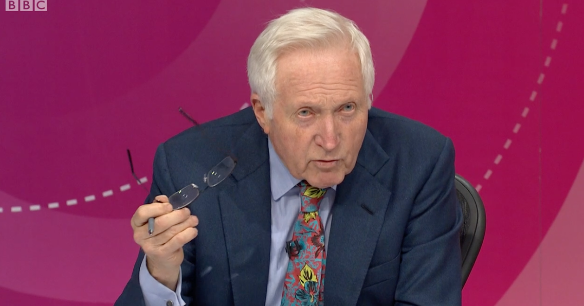 Question Time's David Dimbleby Cheered For Shutting Down 'Boring' Terry ...