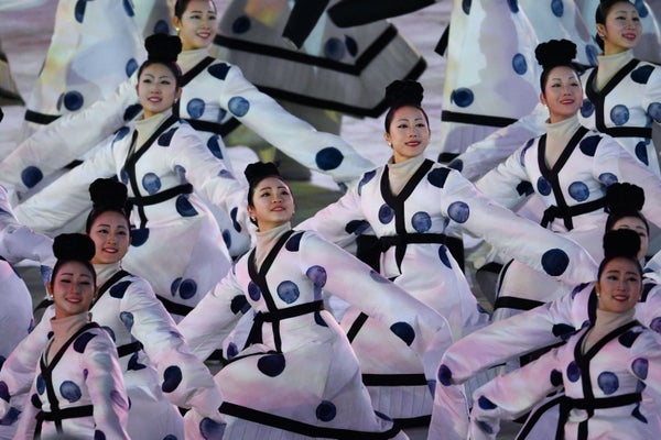 The Most Dazzling Moments From The 2018 Winter Olympics Opening
