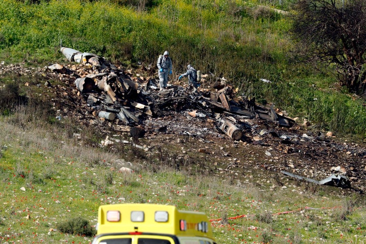 Israel Launches Heavy Air Strikes On Syria After Fighter Jet Crashes ...