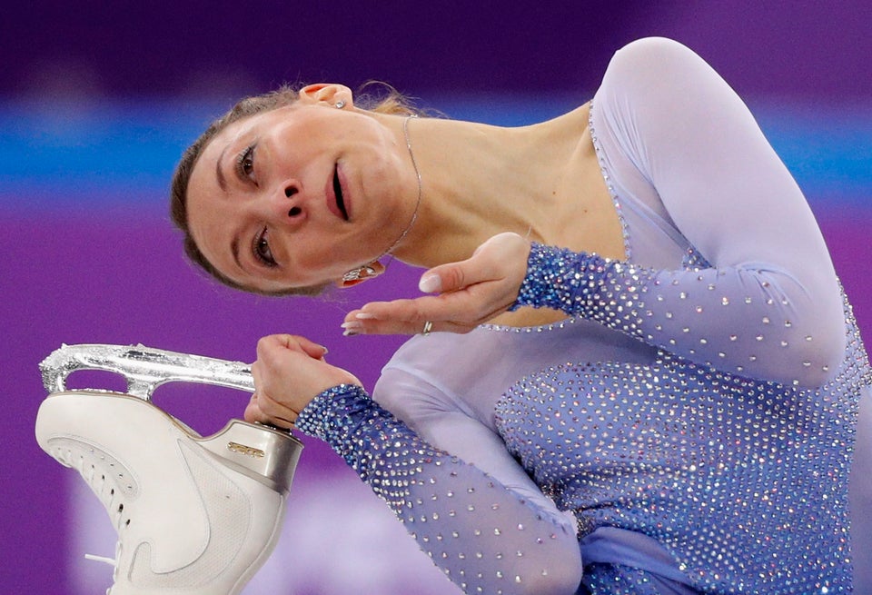 All The Funny Faces You Need To See From The Olympics Figure Skating Events Huffpost Sports