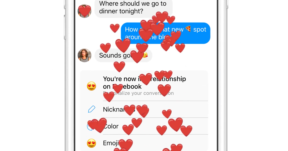Facebook Messenger Adds New Couples Features For Valentine's Day ...