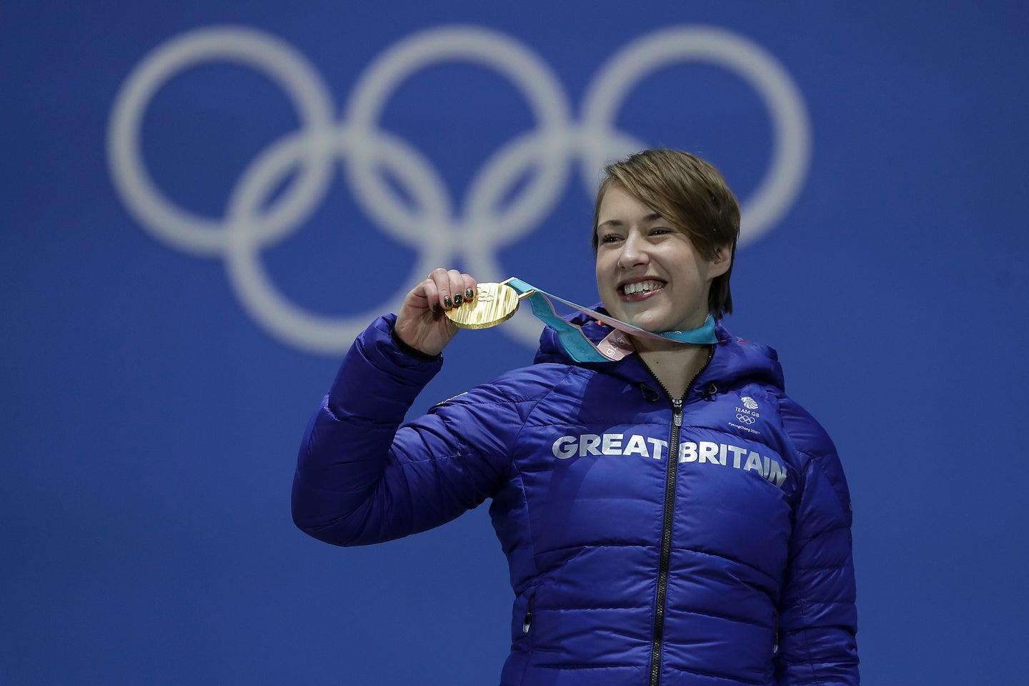 Olympic Gold Medalist Lizzy Yarnold Celebrated With Night Of ...