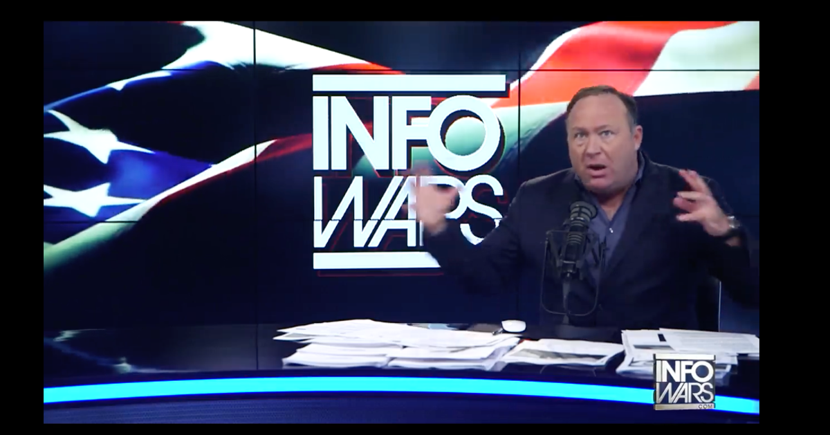 Infowars' Alex Jones Upset That YouTube's Banned Him Over School ...