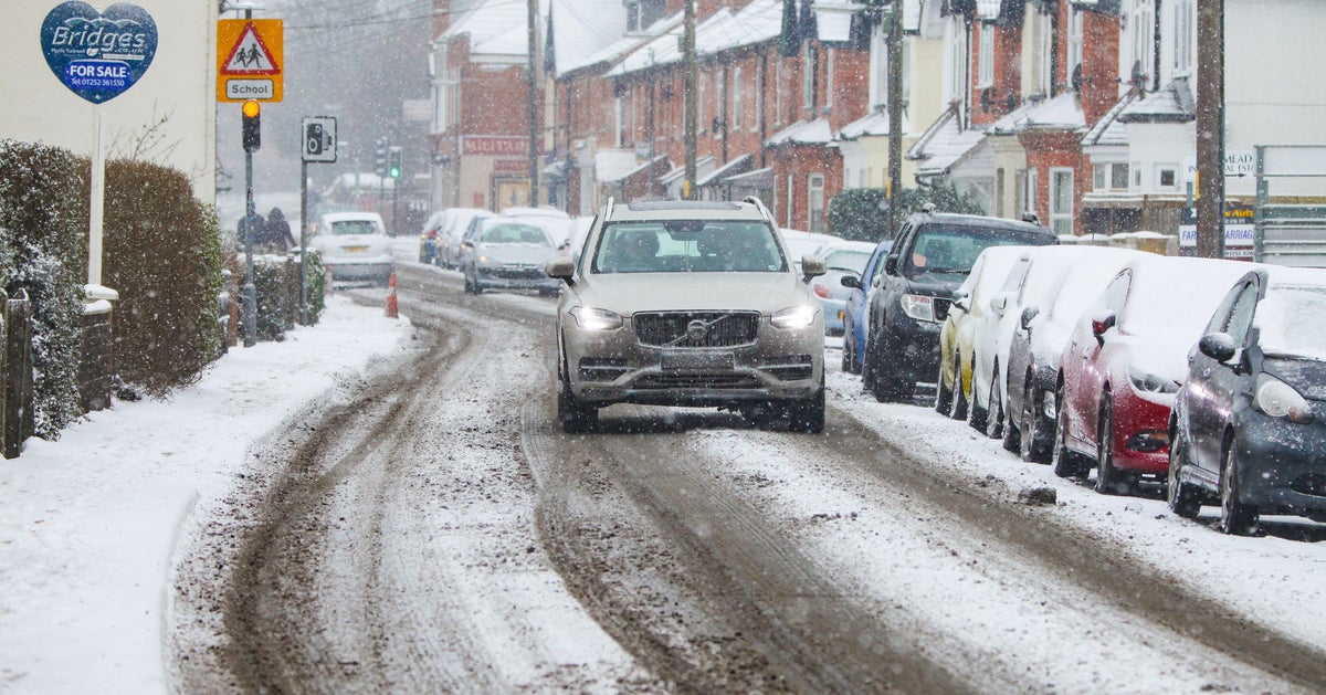 Flood Warnings Issued As Melting Snow Marks End Of Britain's Deep ...