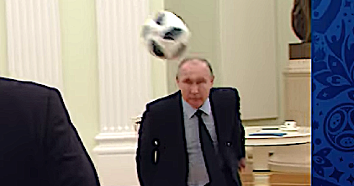 Vladimir Putin Juggles Soccer Ball To Hype World Cup | HuffPost Sports