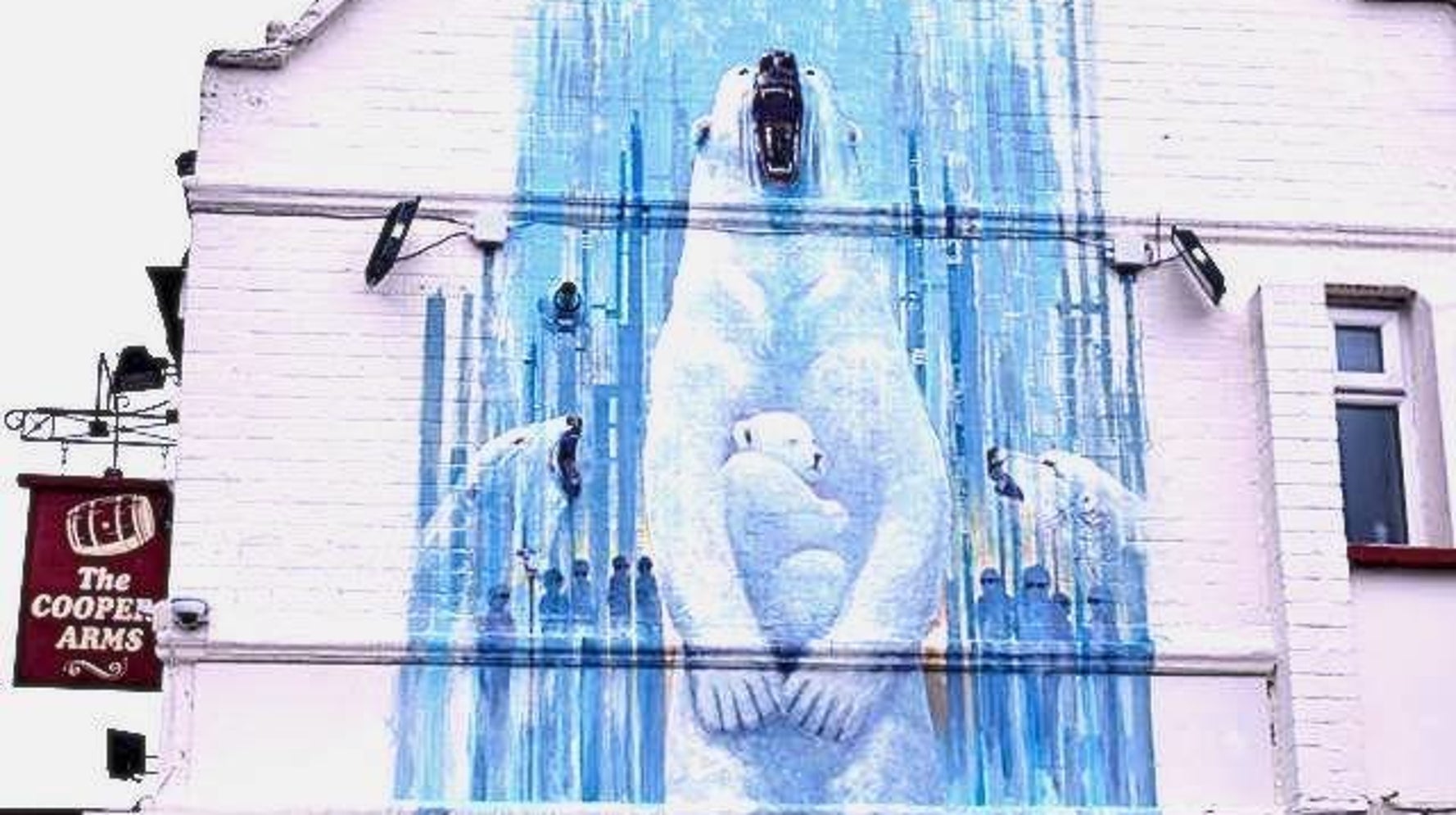 Street Artist Tackles Climate Change And Fascism, 1 Haunting Mural At A ...