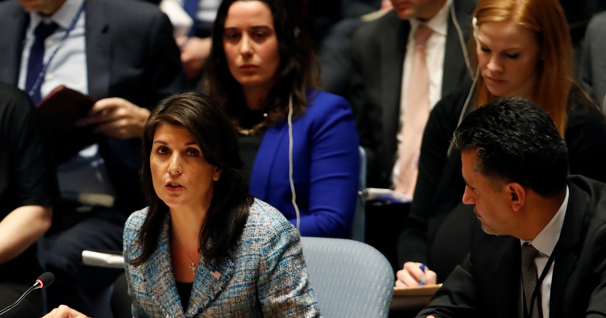 Nikki Haley Condemns Russia Over Spy Poisoning, Urges UN Action ...