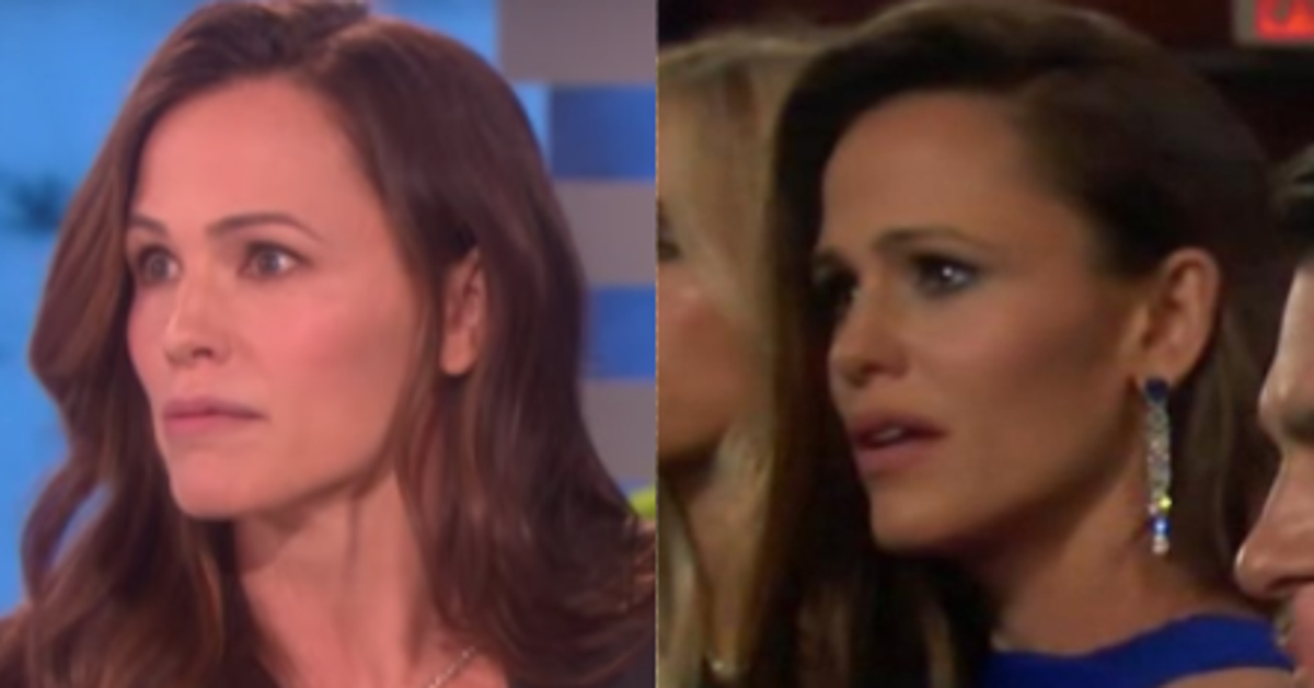 Jennifer Garner Recreates That Oscars Meme: 'What Am I Doing ...