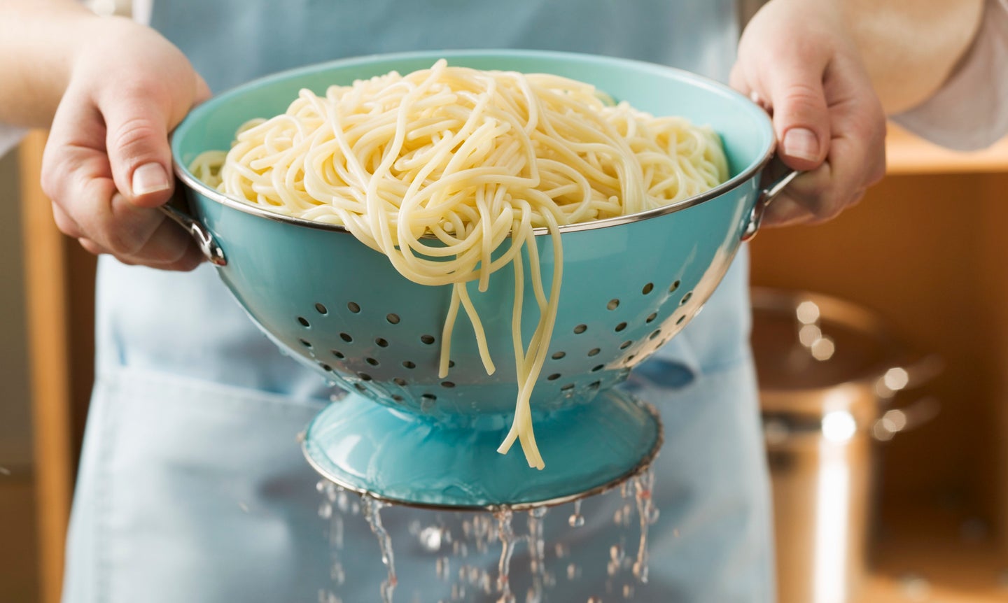 Why You Should Never, Ever Drain Your Pasta In The Sink | HuffPost Life