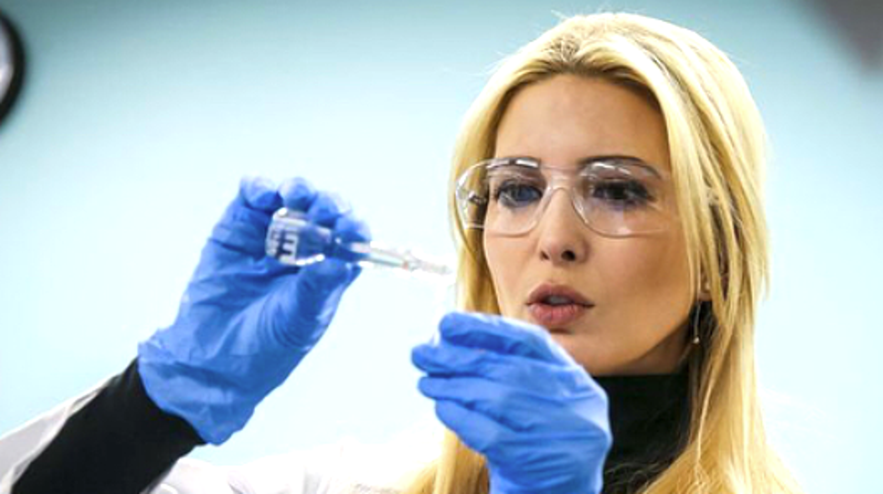 Ivanka Trump's Weird Scientist Snap Sparks A Huge 'Photoshop Battle ...