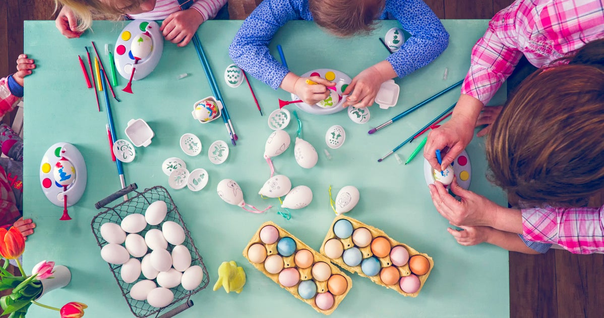 Easter Crafts With Kids: How To Dye And Decorate Easter Eggs | HuffPost ...