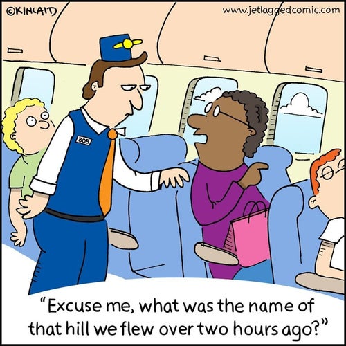 Funny Flight Attendant Cartoons