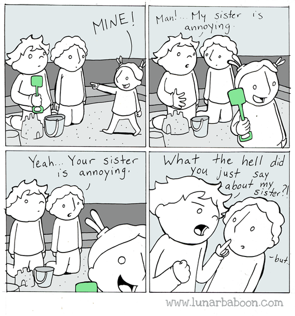 24 Hilarious Comics About Sibling Relationships Huffpost