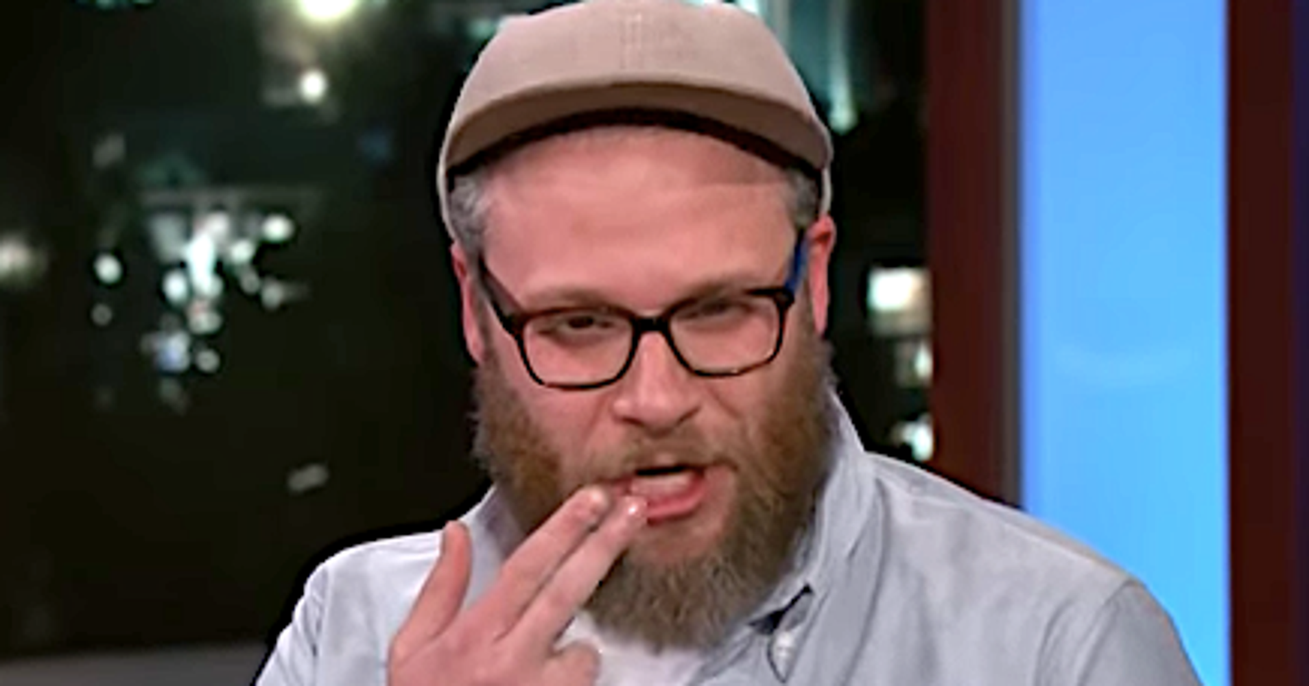 Seth Rogen Says He Smoked Weed In Steven Spielberg's Face | HuffPost