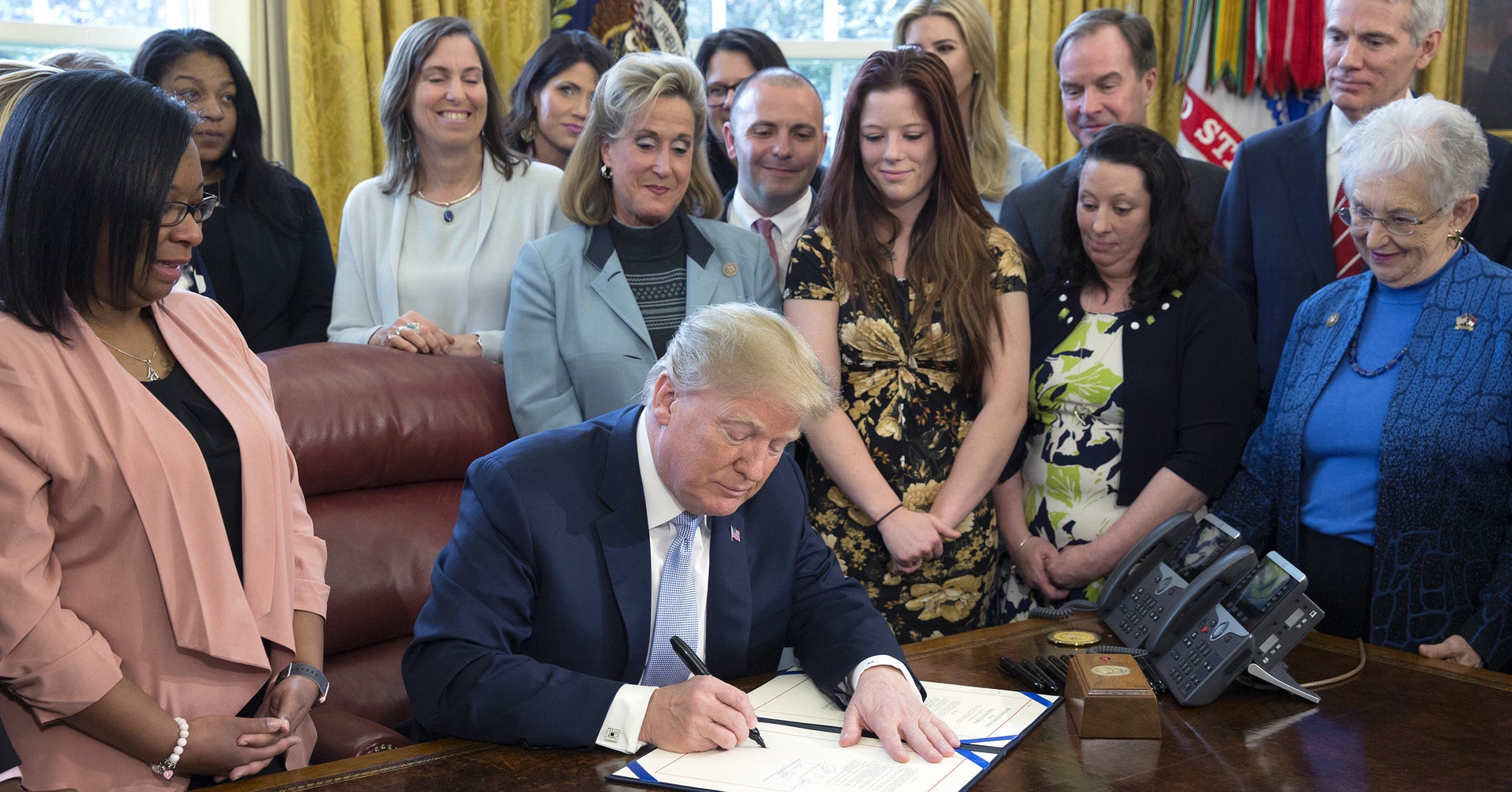 Trump Signs Controversial Fosta Bill Targeting Online Sex Trafficking