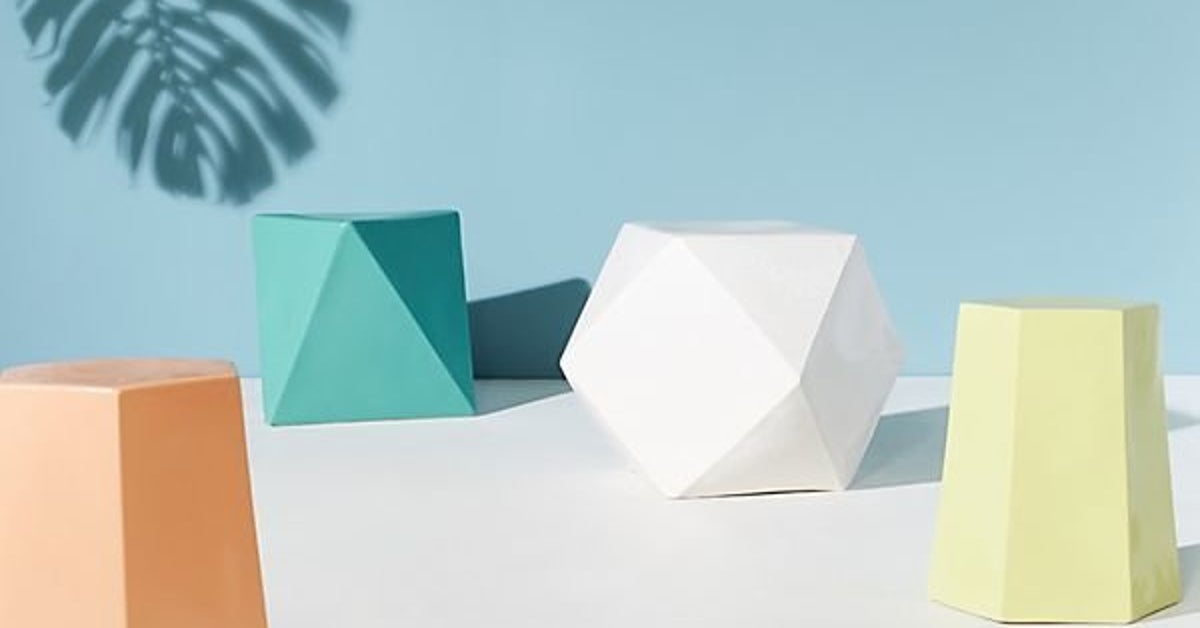 24 Geometric Accent Tables That'll Energize Any Dull Space | HuffPost Life