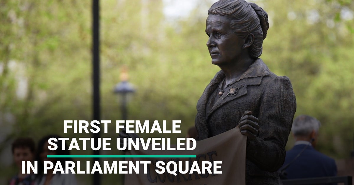 First Female Statue For Parliament Square Unveiled | HuffPost UK News