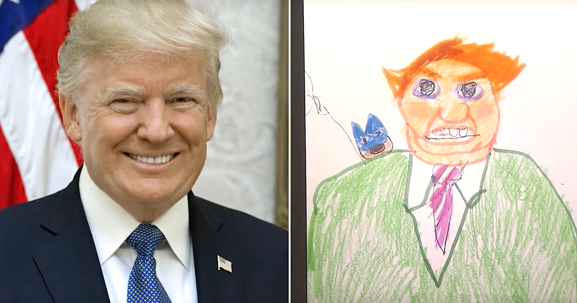 These Kids' Portraits Of The Trump Administration Should Hang In A ...