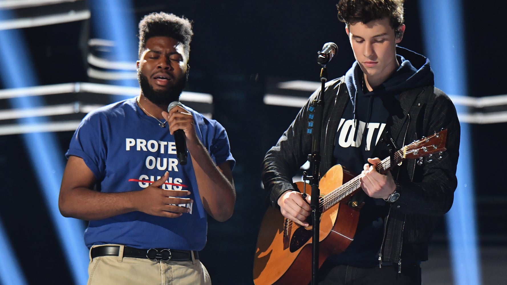 Shawn Mendes And Khalid Perform With Parkland Survivors At Billboard ...
