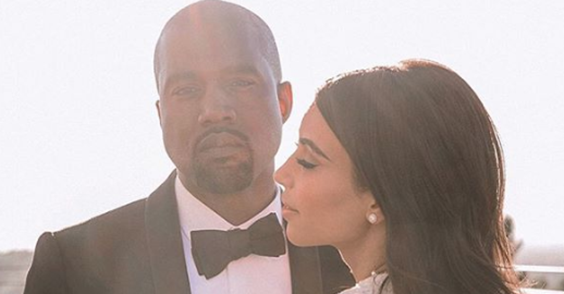 Kim Kardashian Wished Kanye West A Happy Anniversary And, Fine, It's ...