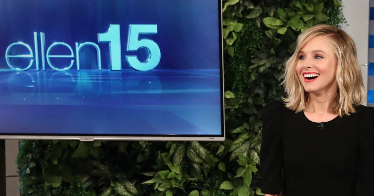 Kristen Bell Hosts 'Ellen DeGeneres Show' And Gets Grilled About Elsa's ...